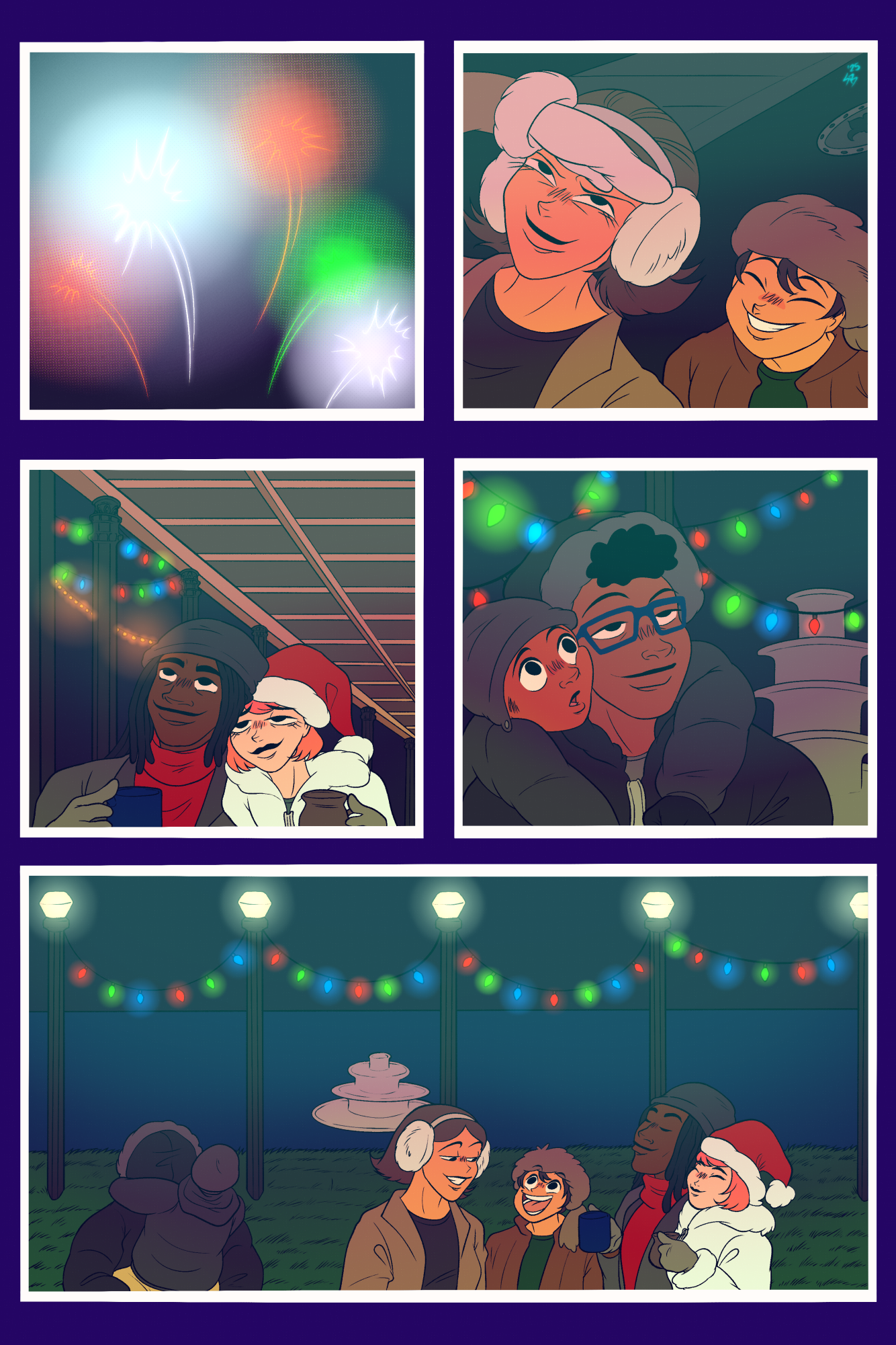 The City of Lights Comic Strip – Purple Media Network